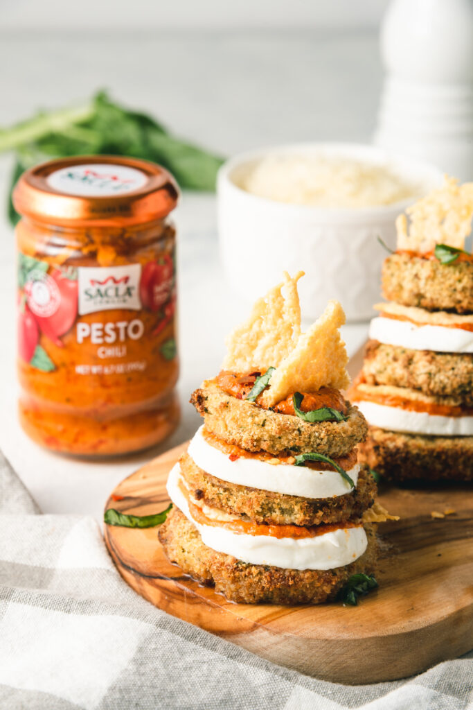Red Chili Pesto Stacks - Saclà USA